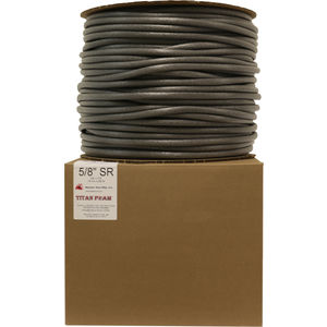 3/8" x 1800' Box Silver Soft-Cell Polyethylene Round Continuous Length ...