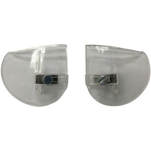 Clear Screw-On Side Shield Pair for Safety Glasses Fits most Sizes ...