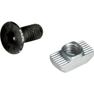 M6 x 14mm Flat Head Socket Cap Screw w/ Hammer Nut | Fastenal