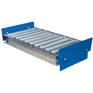 18"W x 32"L 800lb Capacity Steel With Retractable End Stop Gravity ...