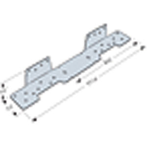 Simpson Strong-Tie® LSCZ 18 Ga. Z-Max® Stair Stringer Connector | Fastenal