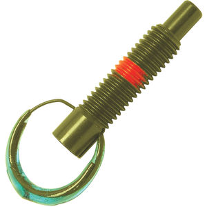3/8"-16 Steel Pull Ring Hand Retractable Spring Plunger w/ Locking ...