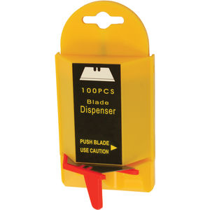 100 Blade Plastic Utility Blade Dispenser | Fastenal