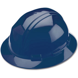 Navy Blue Body Guard® Ridge Full Brim (FB1-R) w/ Ratchet Suspension ...