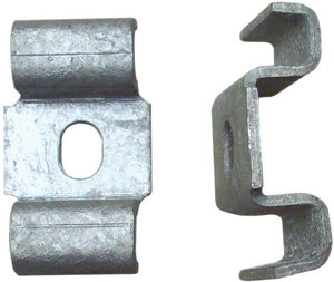 Fits1-3/16"C/L Grating Bars-Galvanized Grating Saddle Clip | Fastenal