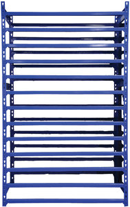 48"W x 24"D x 78"H 13 Shelf 500 lb/shelf WLL Fastenal Boltless Rivet ...