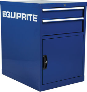 22-3/16"Wx28-9/16"Dx31-1/2"H Blue EquipRite® Steel Cabinet w/6 Normal ...
