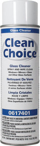 20oz (19oz Net Fill) Aerosol Non-Ammoniated Clean Choice® Glass Cleaner ...