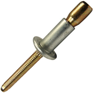 MGLP-U8-E 1/4"Dia Protruding Head S/S HUCK MAGNA-LOK | Fastenal