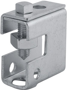P2676 2-7/8" Electro Galvanized Zinc Steel Beam Clamp | Fastenal
