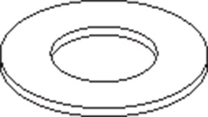 NAS620C4L Flat Washer Screw:4 Nom ID.115 OD.209 Thick.016 | Fastenal