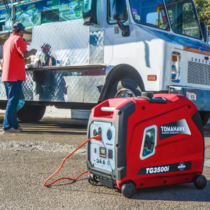 TOMAHAWK 3500 Watt Inverter Generator Super Quiet Portable Power for ...