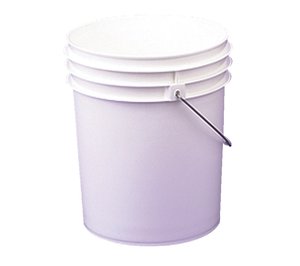 5gal White Metal Handle Pail without Lid | Fastenal
