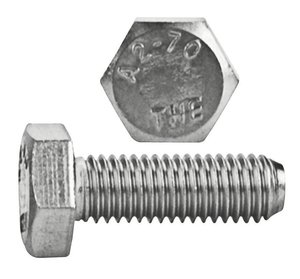 M8-1.25 x 50mm DIN 933 A2-70 Stainless Steel Hex Cap Screw | Fastenal